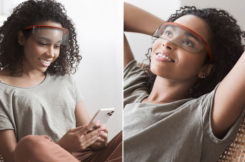 Seamless Lifestyle AR Headsets : AR Warp smart glasses