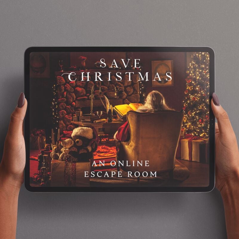 Virtual Escape Room Games : Masters of Mystery's Help Save Christmas