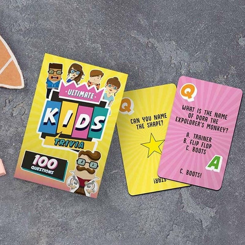 Kid-Friendly Knowledge Games : Ultimate Kids Trivia Card Game