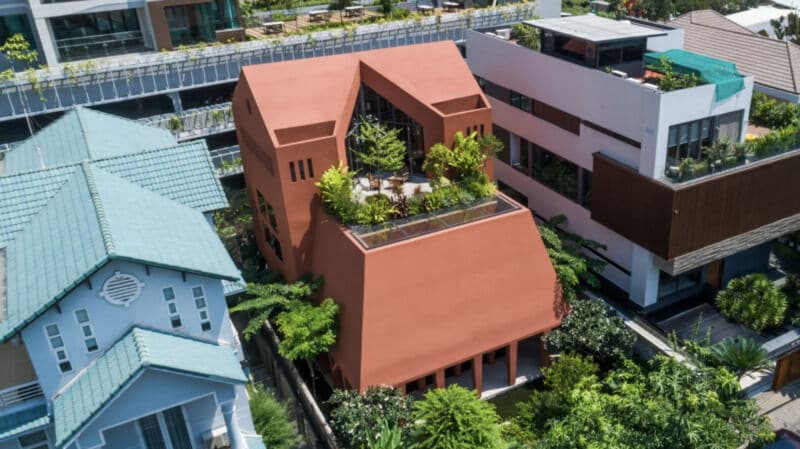 Geometric Cave-Like Homes : cave-like home