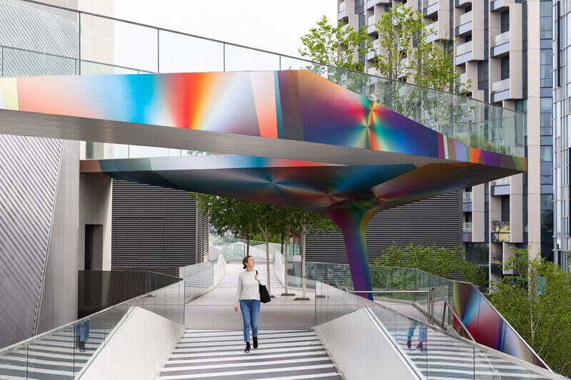 Artist Mural Walkways : Quick Tide