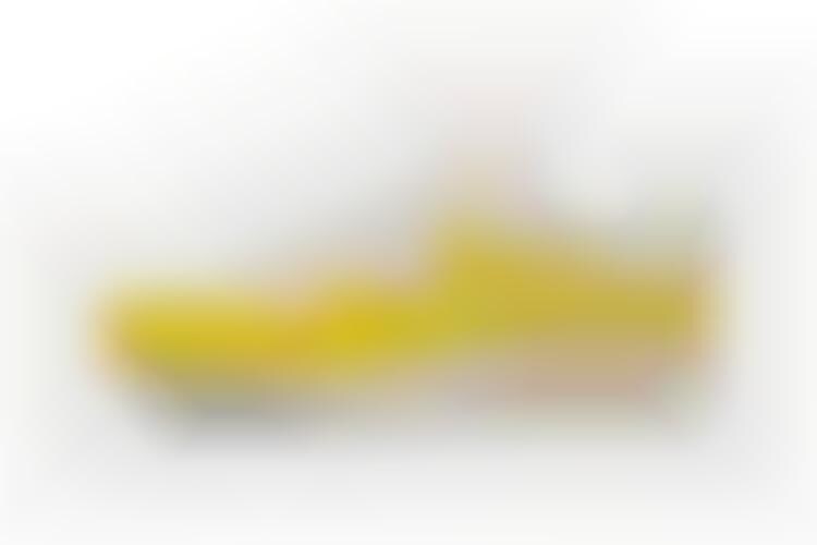 Vibrant Summery Leather Sneakers : summer colorway