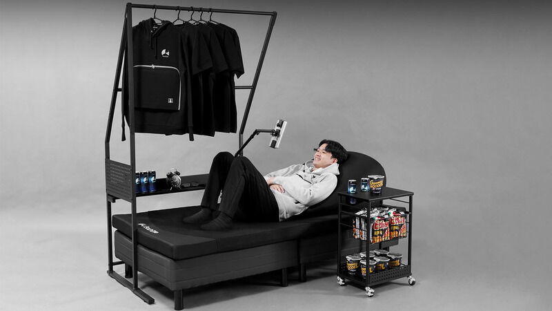 Open-Concept Clothing Racks : Bauhutte Clothes Hanger Rack Open-Concept Clothing Racks : Bauhutte Clothes Hanger Rack