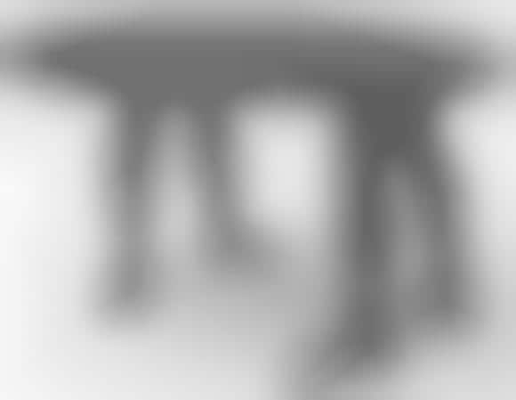 Muscular Table Legs: The Human Table by Dzmitry Samal Has Four Male Legs