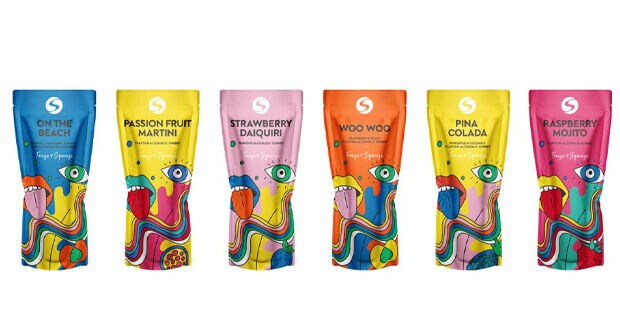 Flavorful Pouch-Packaged Cocktails : Shuda cocktail range