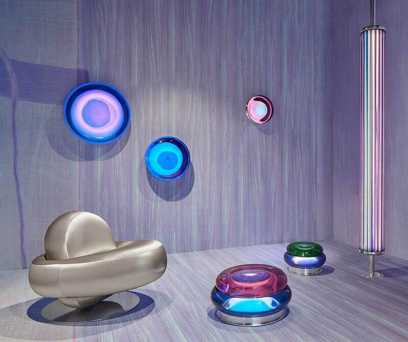 Luminous Galactic-Themed Designs : space couture