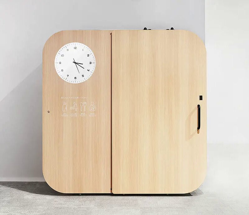 Low-Cost Nursing Pods : Mamaro Portable Baby Room