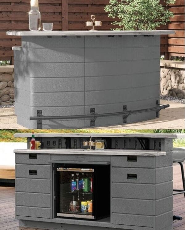 Outdoor Resin-Made Bars : Suncast Backyard Oasis Outdoor Resin-Made Bars : Suncast Backyard Oasis