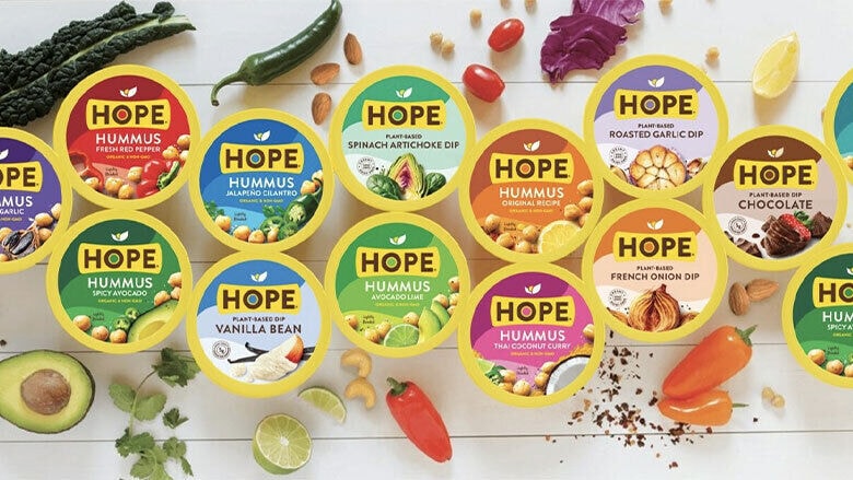 Omega-Rich Hummus Dips : Hope Foods organic hummus