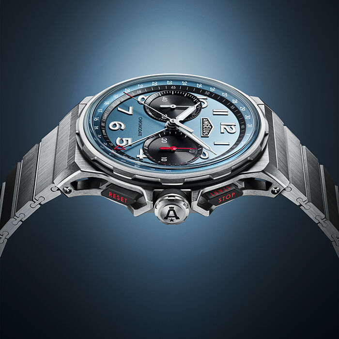 Blue-Accented Sporty Watch Designs : sporty watch design