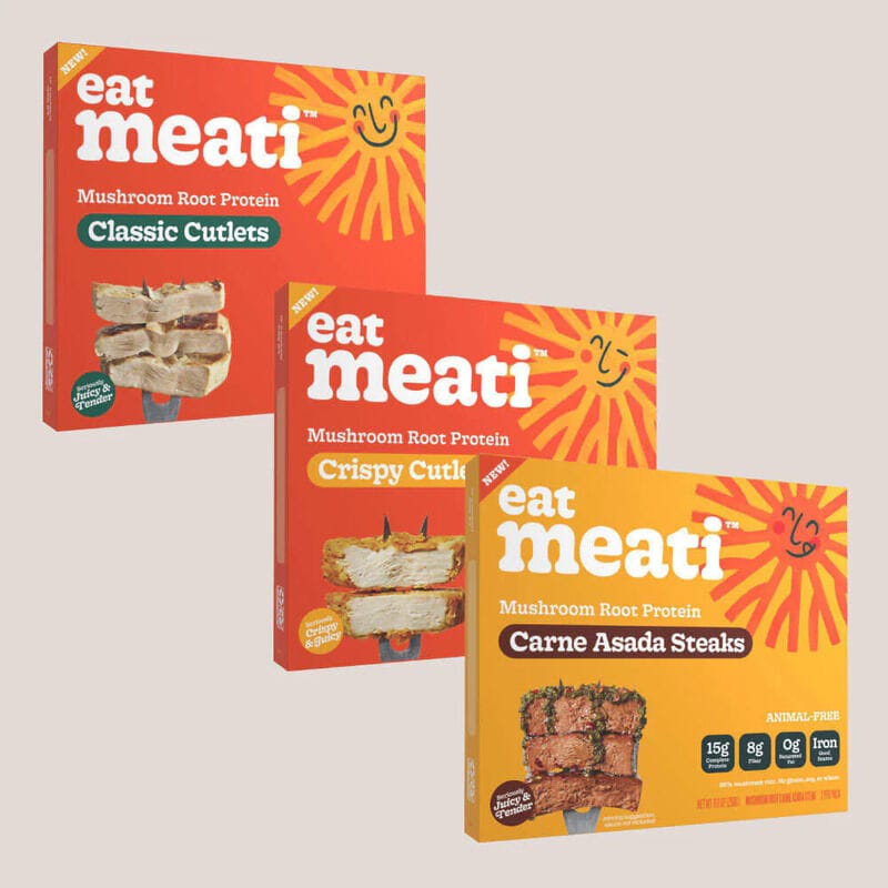 Mycelium-Based Meatless Products : Meati Foods