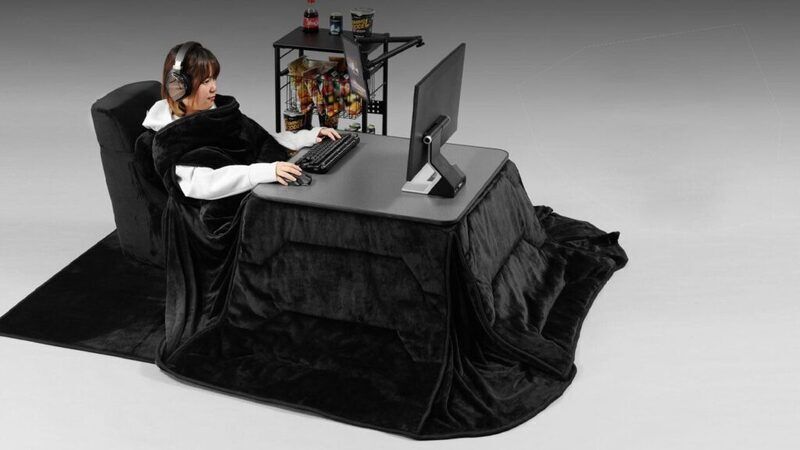 Winter Ready Gaming Setups Kotatsu Futon BHK 2500KF