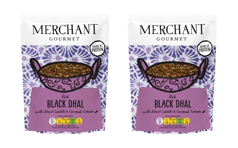 Easy-to-Prepare Grain Products : Merchant Gourmet Black Dhal pouches
