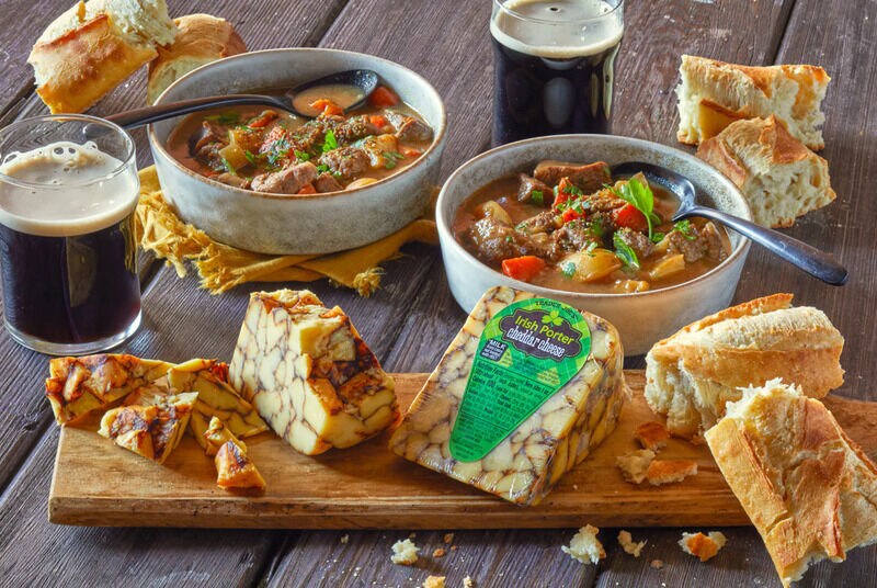 Irish Porter Cheddar Cheeses : Irish Porter Cheddar Cheese