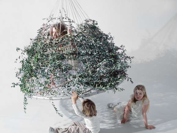 Hanging Human Hideaways: Droog Design's Nest House Invites Us into a ...