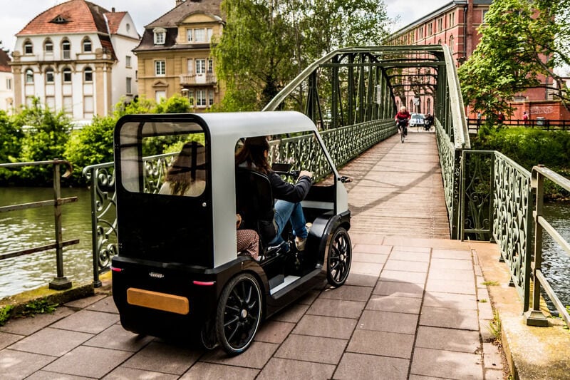 Pedal-Assist Electric Quadricycles : electric quadricycle