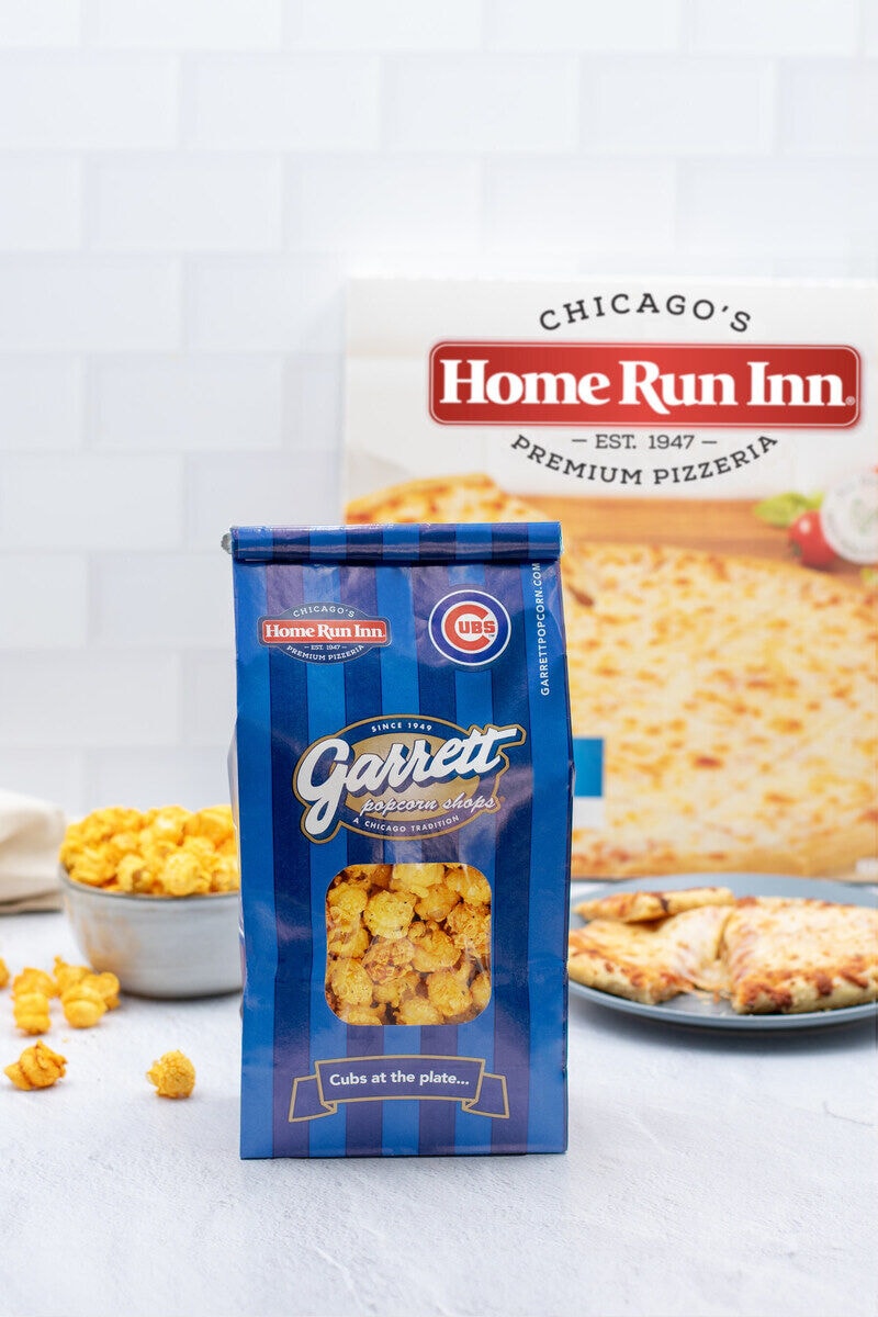 Pizza-Flavored Popcorn Snacks : Pizza-Seasoned Garrett Popcorn Pizza-Flavored Popcorn Snacks : Pizza-Seasoned Garrett Popcorn