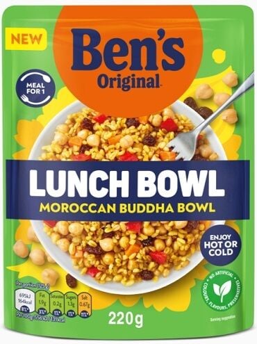 Heat-and-Eat Pouched Meals : Ben’s Original Favourites and Lunch Bowls