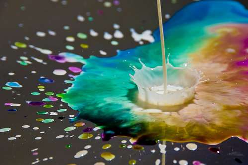 Splash Colortography: Colored Water Droplets Captured by High Speed ...