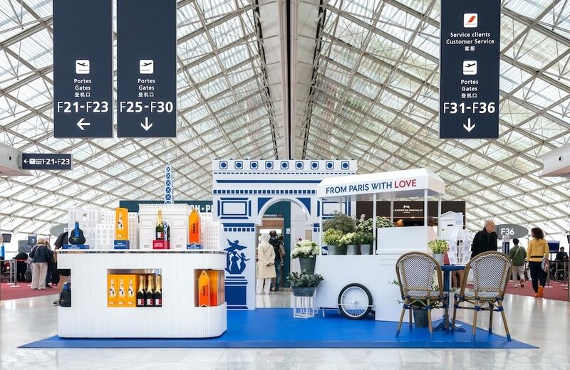 Parisian Airport Pop-Ups : Moët Hennessy's Paris Concept