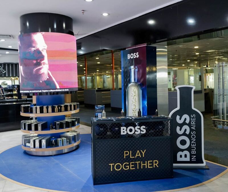Soccer-Themed Fragrance Pop-Ups : Brazil and Argentina