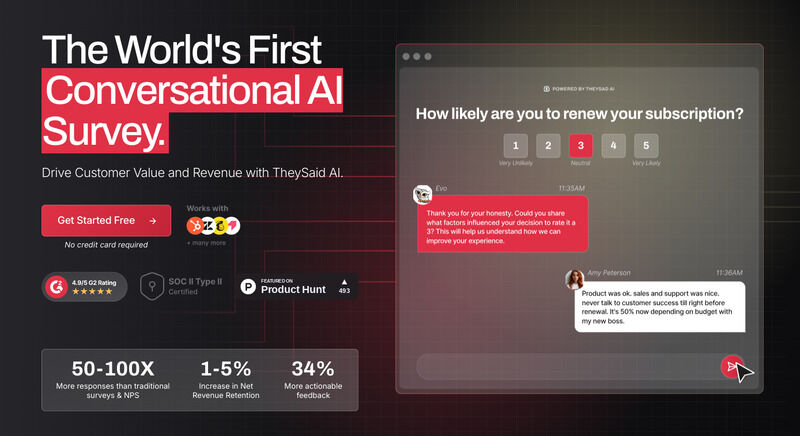 Conversational AI Surveys : ai surveys