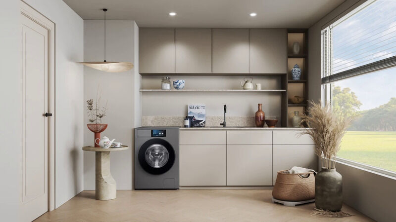 Efficient AI Washing Machines : Samsung BESPOKE AI™ Washer