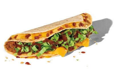 Mummy-Inspired halloween tacos : Mummy Wrapped Monster Taco