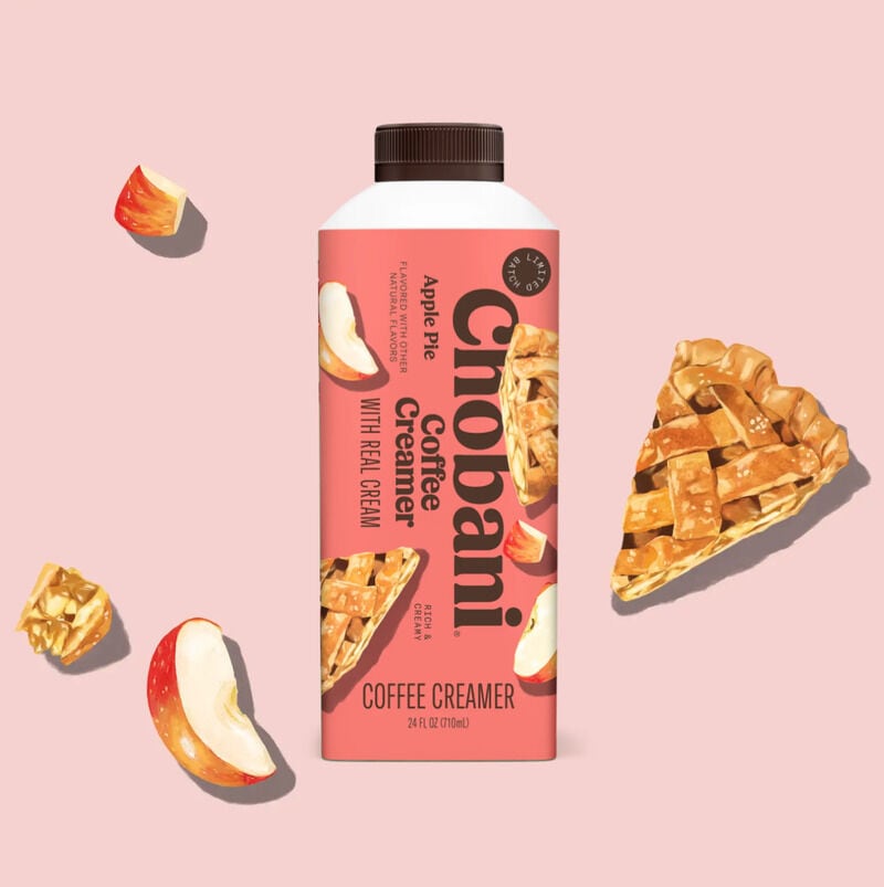 Pie-Flavored Coffee Creamers : Apple Pie Dairy Coffee Creamer