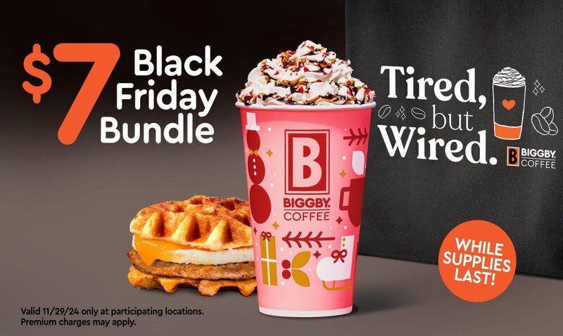 Black Friday Cafe Campaigns : BIGGBY COFFEE Black Friday Bundle