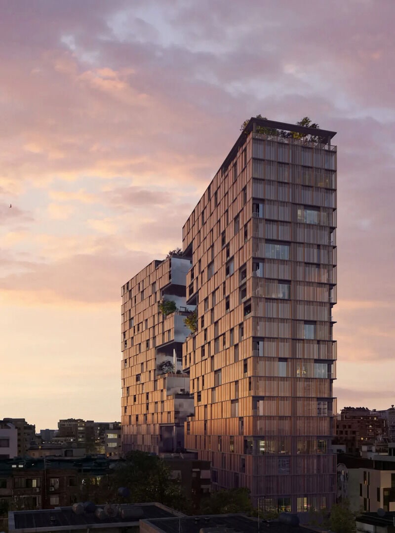 Square-Shaped High-Rise Buildings : Ndarja