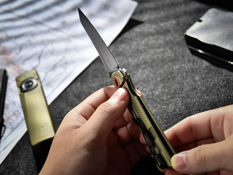 Ultra-Lightweight Folding Knives : OKNIFE XEN-OAL