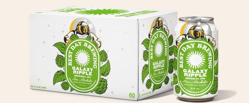 Seasonal Craft Beers : Galaxy Ripple Imperial IPA