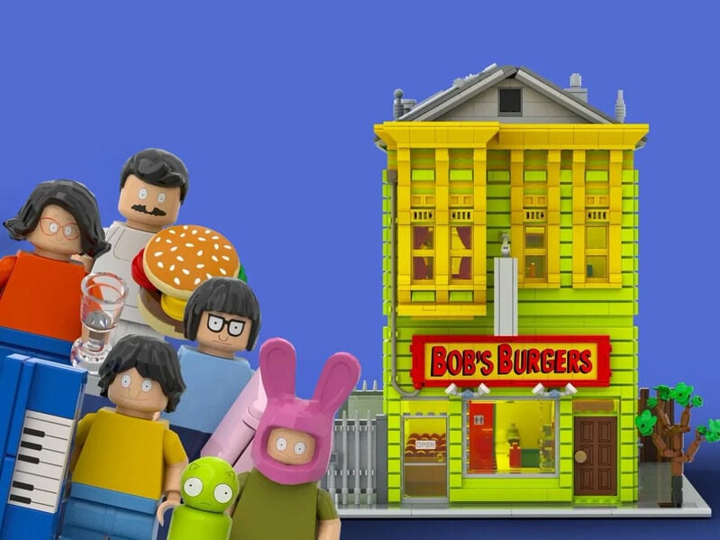 Television Family-Inspired Puzzle Sets : bob's burgers set