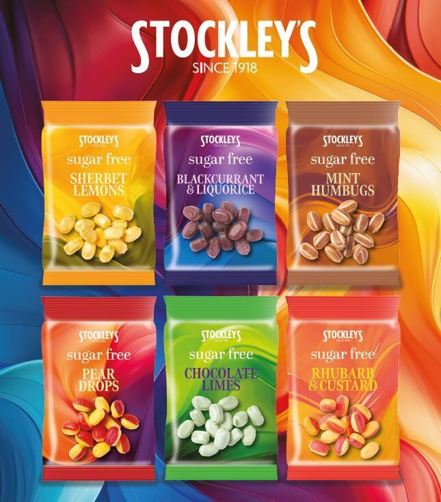 Health-Minded Sugar-Free Candy Ranges : Stockley’s sugar-free candies