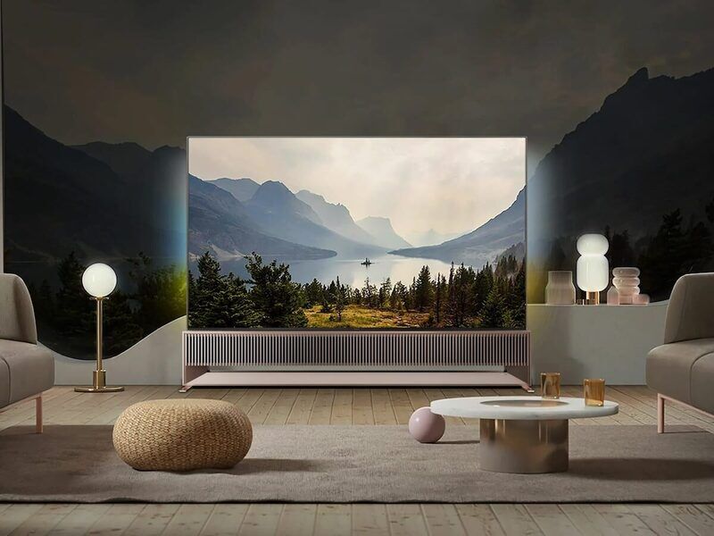 Cinematic AI-Powered Televisions : Hisense 116-inch TriChroma LED TV