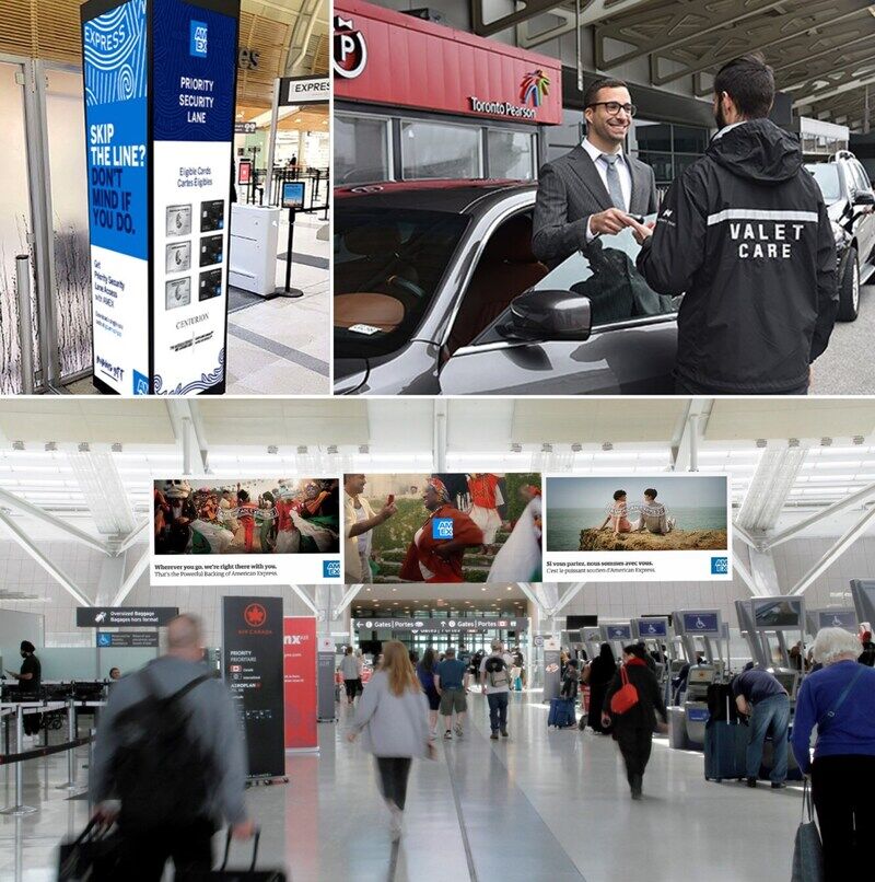 Airport Experience Rewards : American Express Canada and Toronto Pearson
