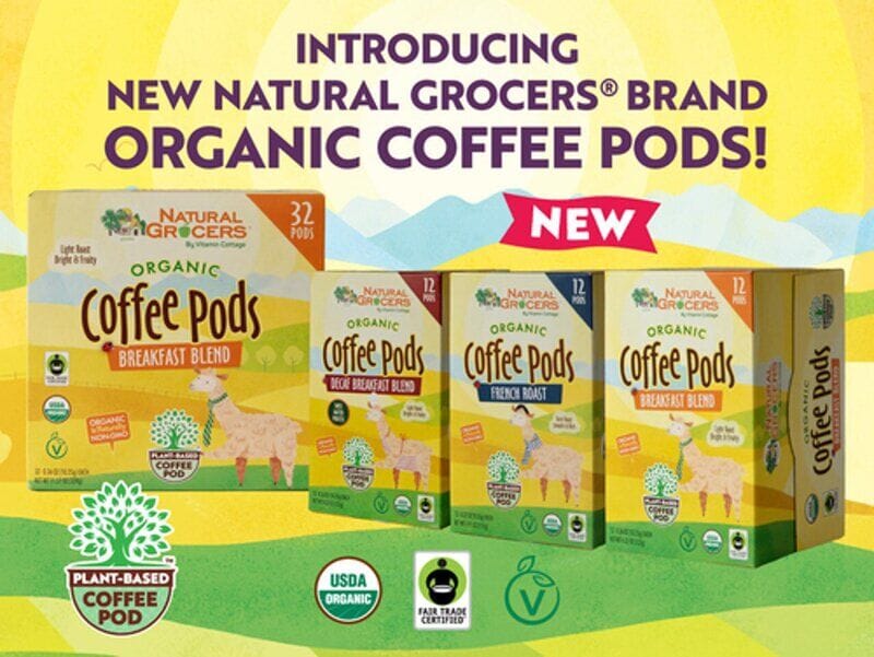 Organic Own-Brand Coffee Pods : Natural Grocers Organic Coffee Pods