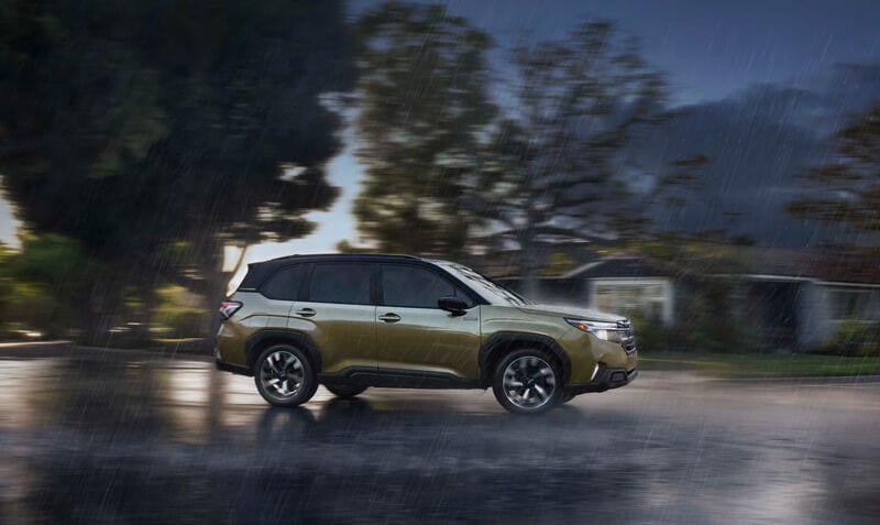 Sporty Fuel-Efficient SUVs : 2025 Subaru Forester Hybrid