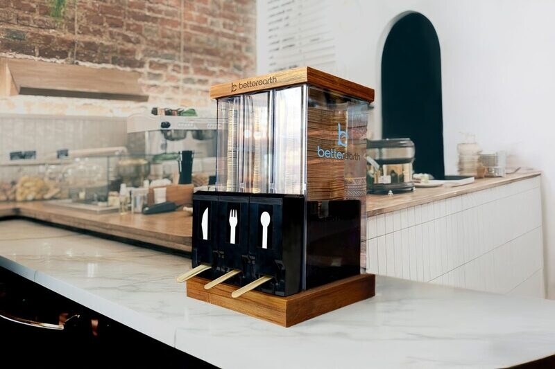 Compostable Cutlery Dispensers : Cutlery Dispenser