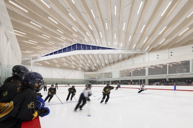 Modern Ice Arena Designs : Rosemary Brown Recreation Centre