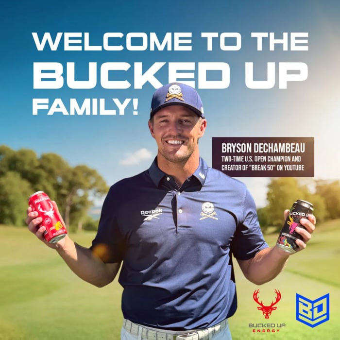 Golfer-Focused Sports Nutrition Partnerships : Bucked Up