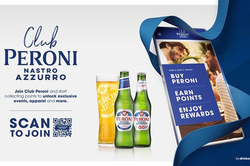 Beer Brand Loyalty Programs : Club Peroni
