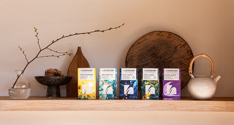 Adaptogenic Medicinal Mushroom Teas : adaptogenic tea range