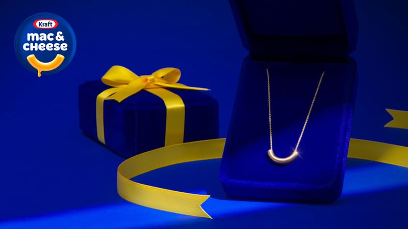 14k Gold Noodle Necklaces : Forever Macaroni Necklace