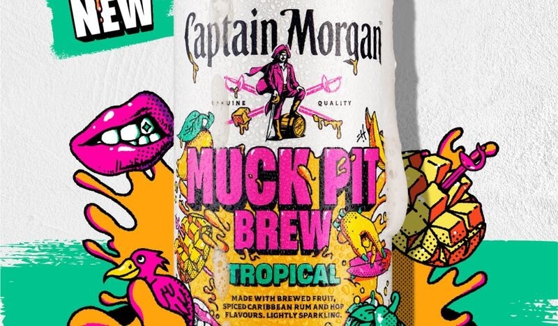 Ready-to-Sip Rum Refreshments : Captain Morgan Muck Pit Brew