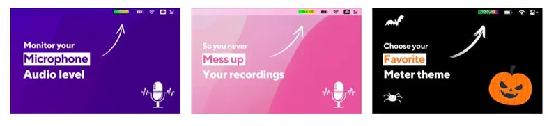 Audio Level Monitors : Mic Audio Level