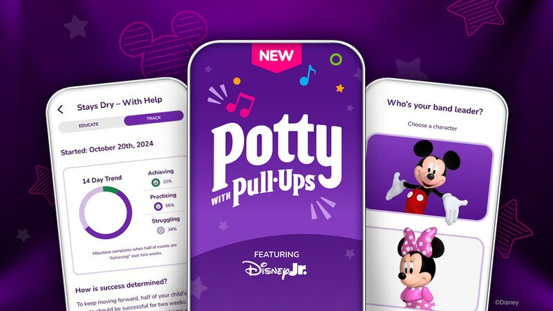 Interactive Potty Training Apps : Potty with Pull-Ups ft. Disney Jr.