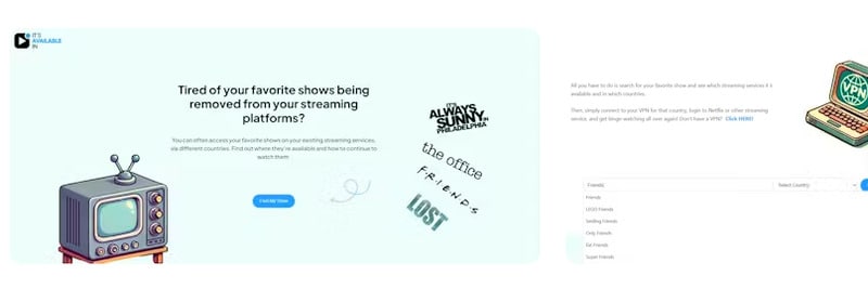 Streaming Locator Tools : Itsavailable.in