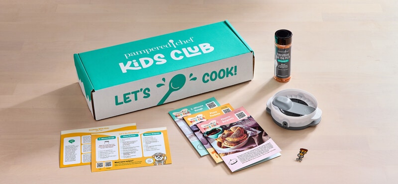 Kid-Friendly Cooking Boxes : Pampered Chef Kids Club